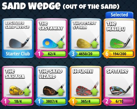 Best Sand Wedge To Use In Golf Clash For Each Tour - West Games