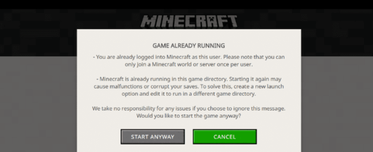 4 Ways To Solve Minecraft Game Already Running Issue - West Games