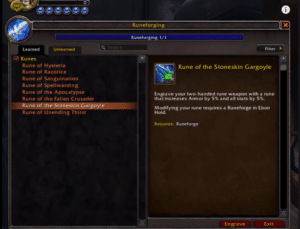 Fallen Crusader vs Stoneskin Gargoyle WoW - West Games