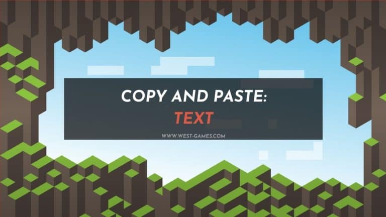 How to Copy and Paste in Minecraft? - West Games