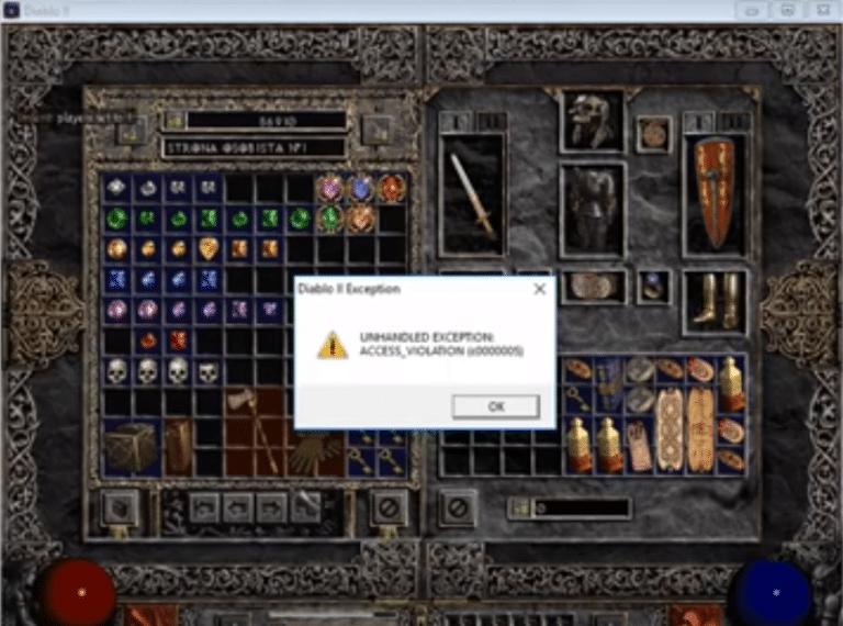 3 Ways To Fix Unhandled Exception In Diablo 2 - West Games