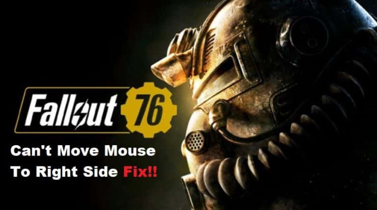 5 Methods To Solve Fallout 76 Can't Move Mouse To Right Side Of Screen ...