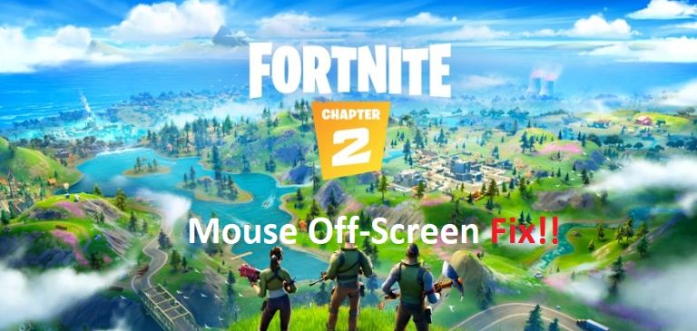 4 Ways To Fix Fortnite Mouse Off Screen - West Games